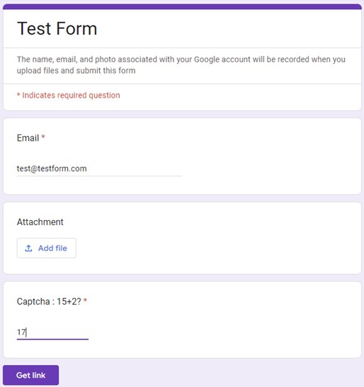 Save Google Form Data to SharePoint List